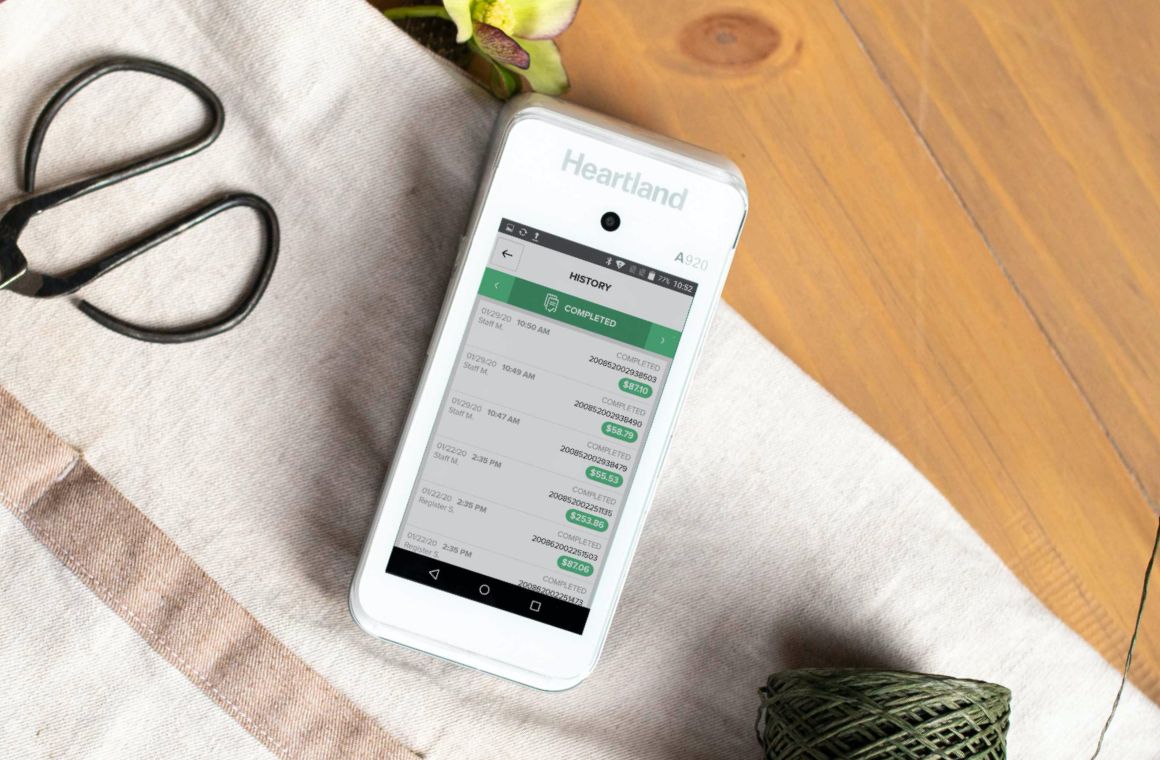 Take Payments With Mobile Payment Terminal Terminal+ | Heartland